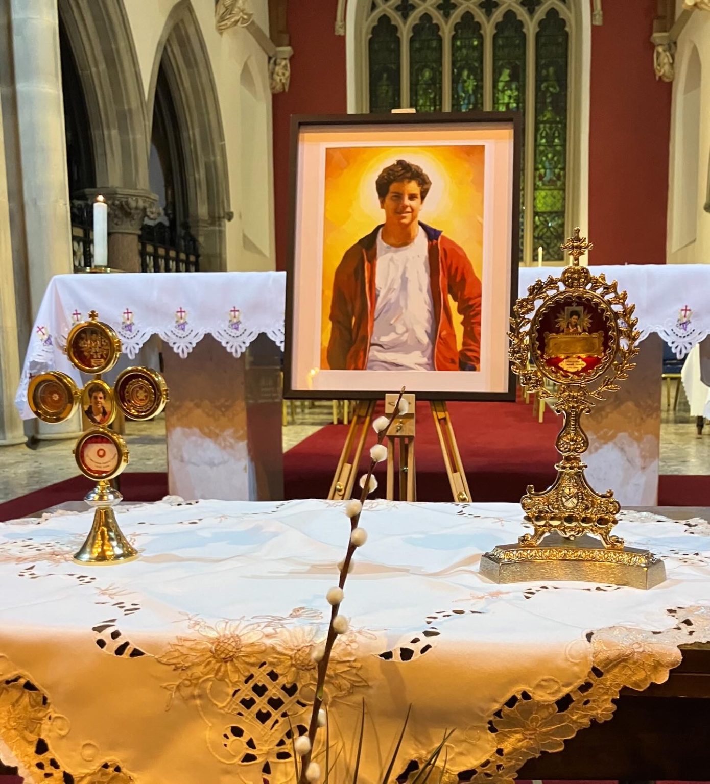 The Relics of St Carlo Acutis at St Mary's in Burnley - Roman Catholic ...