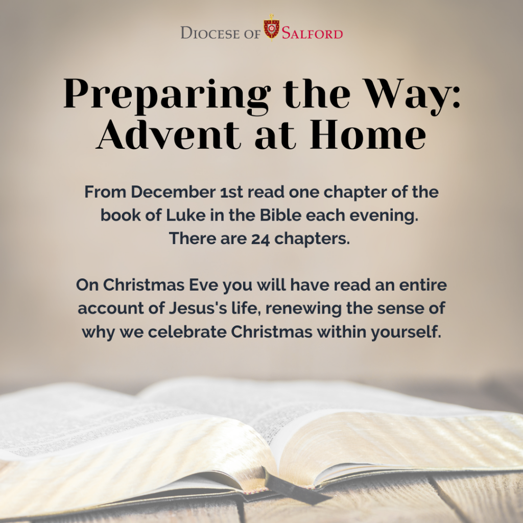 Preparing the Way: Advent at Home Resources - Roman Catholic Diocese of ...