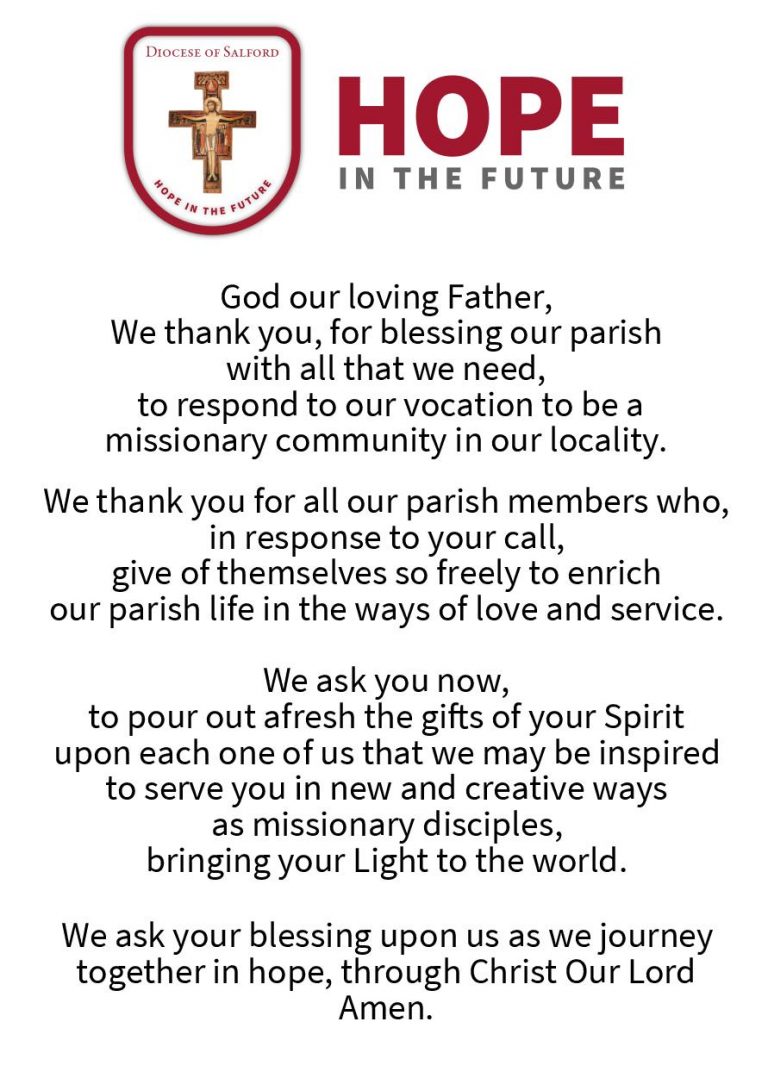 Hope in the Future - Roman Catholic Diocese of Salford