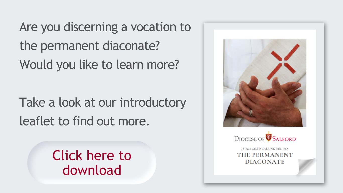 Permanent Diaconate - Roman Catholic Diocese of Salford
